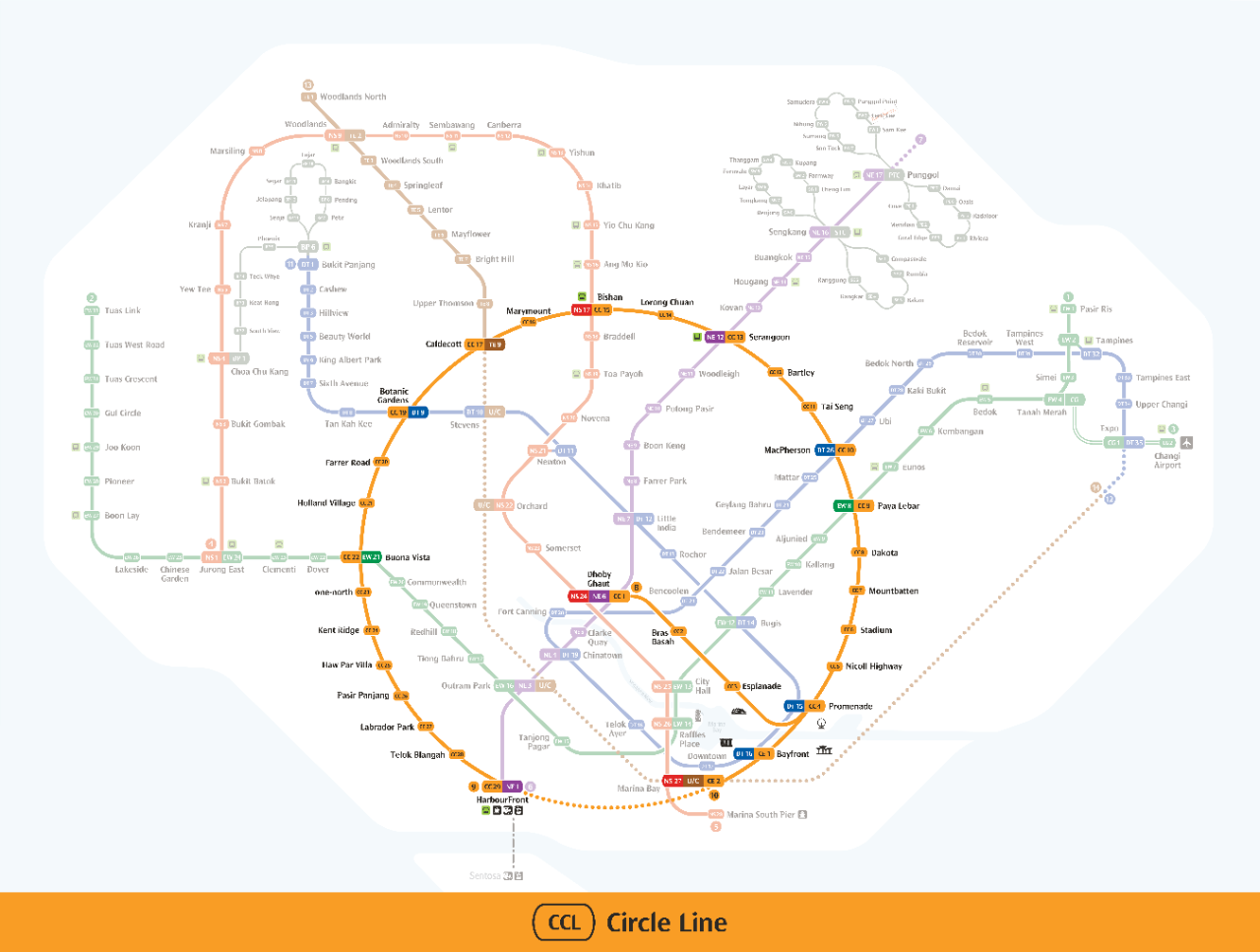 Esplanade MRT Station Singapore