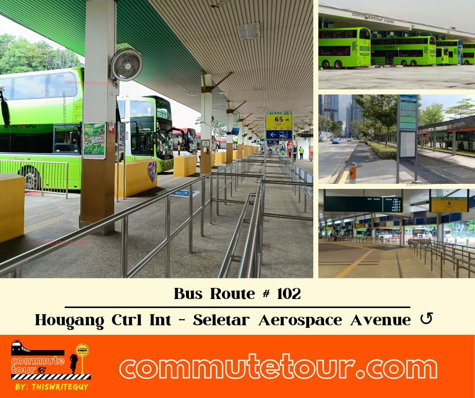 Bus 102 Route Map, Schedule and Bus Stops | Singapore