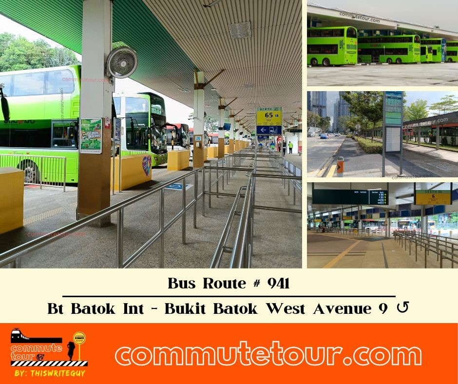 Bus 941 Route Map, Schedule and Bus Stops | Singapore