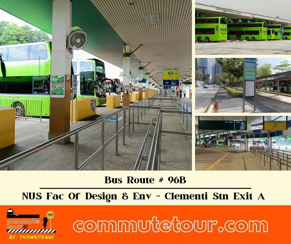 Bus 96b Route Map, Schedule and Bus Stops | Singapore